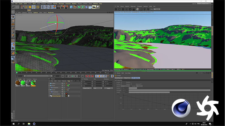 C4D/Octane tutorials - Virtual Lands